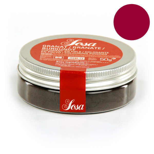 Bordeaux red colouring powder - Sosa ingredients