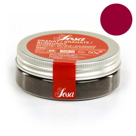 Bordeaux red colouring powder - Sosa ingredients