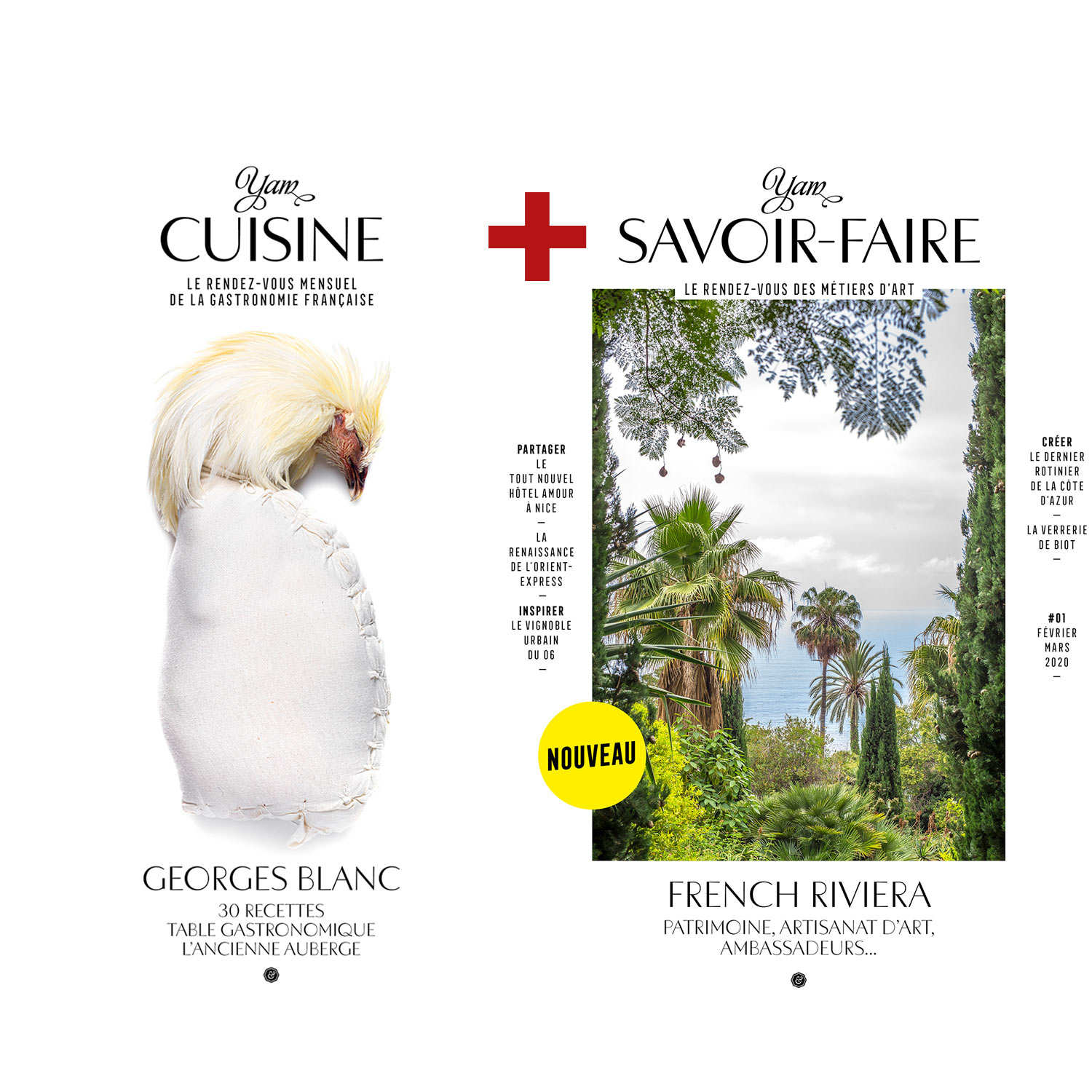 Combined subscription YAM Cuisine + YAM Savoir-Faire - YAM