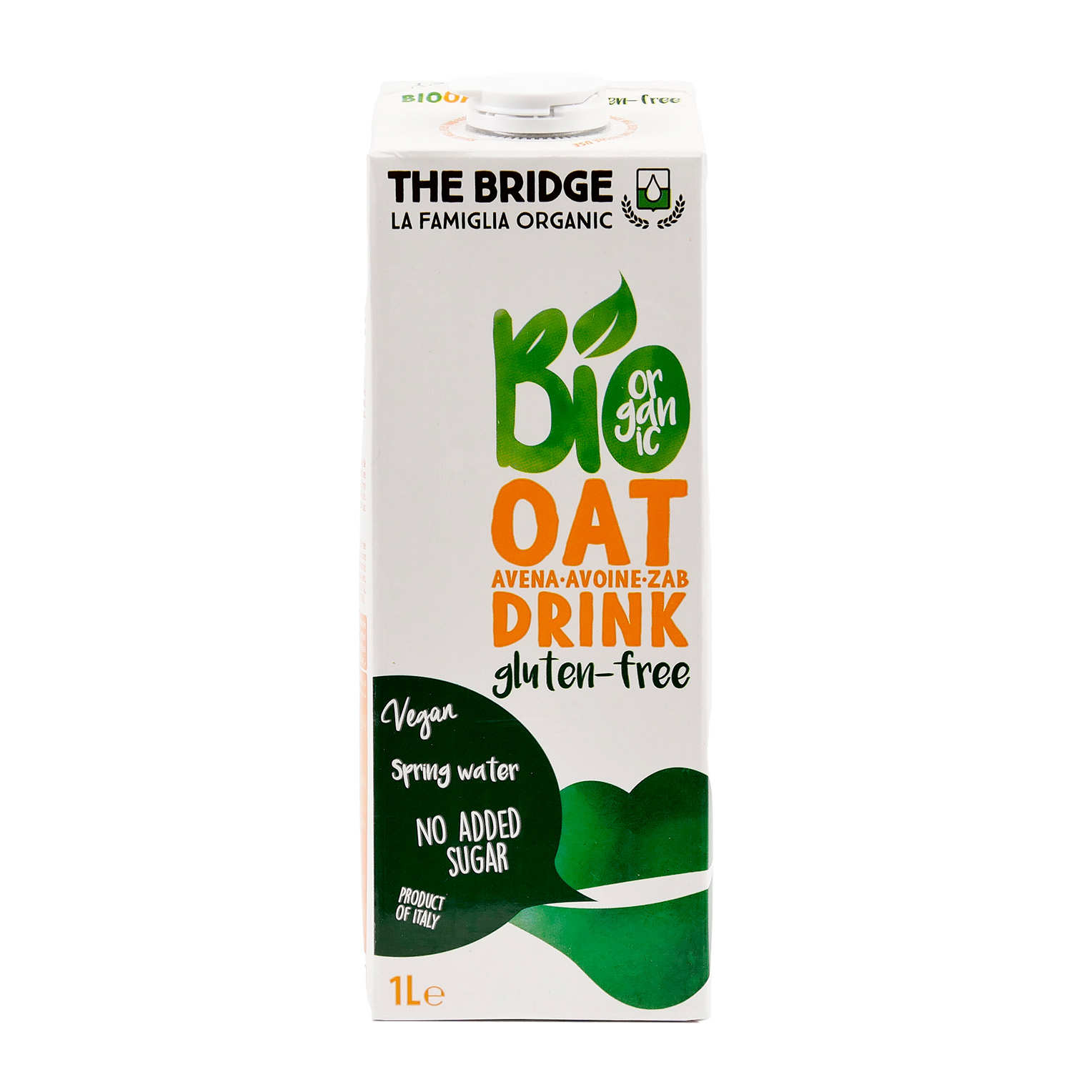 Organic vegetable drink with oats - The Bridge Bio