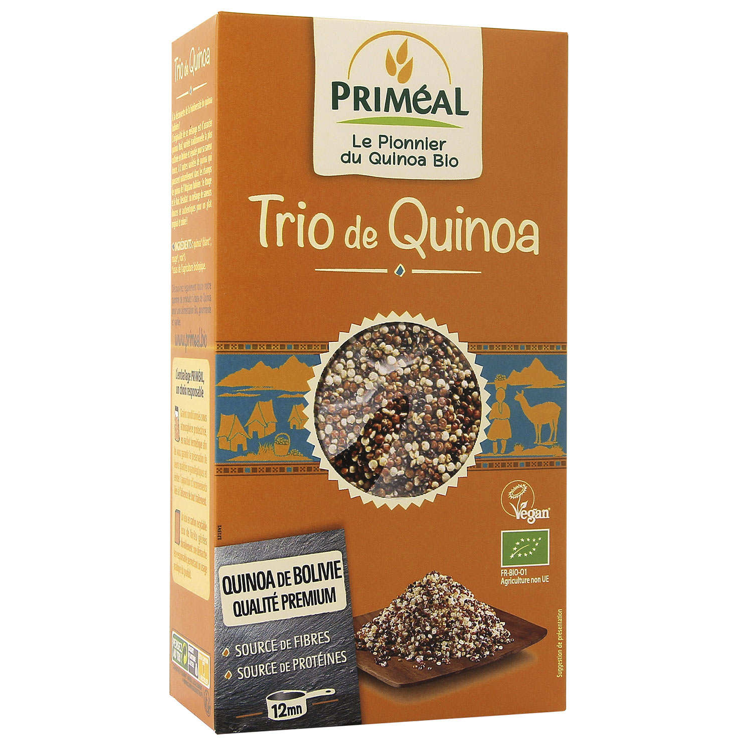 Trio de quinoa Bio - Priméal