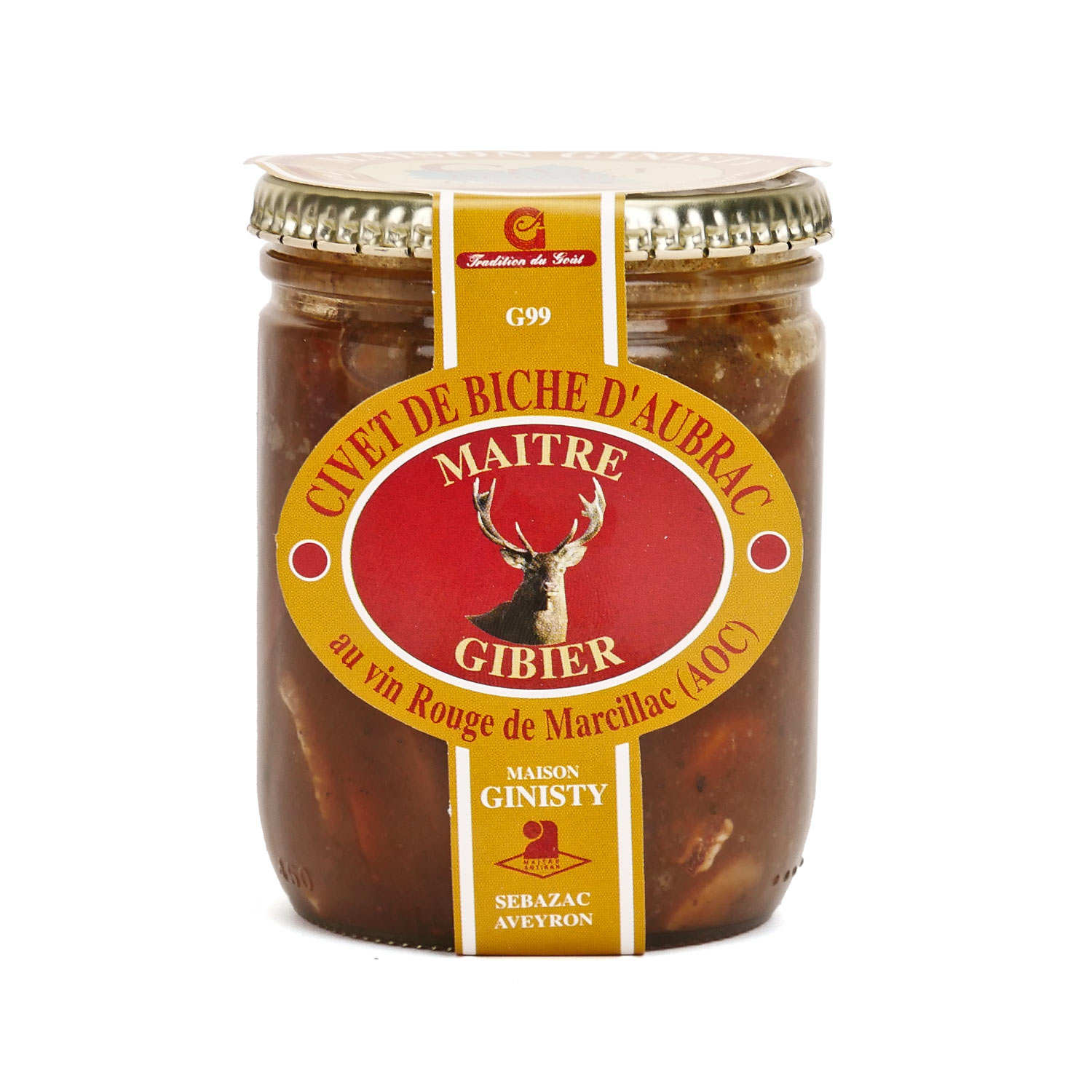 Aubrac doe stew - Maison Ginisty - Alain Ginisty